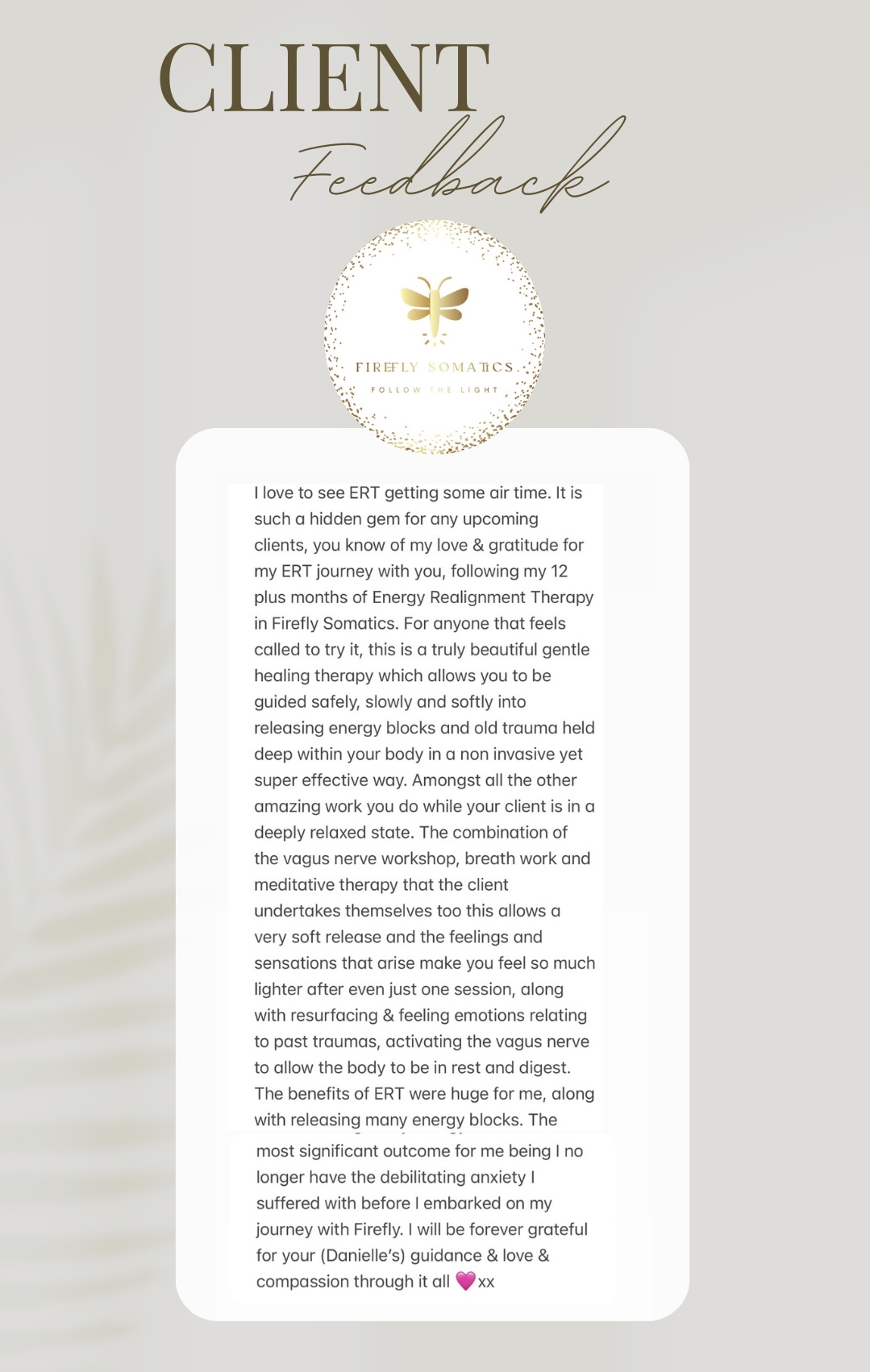 ERT – Firefly Somatics™